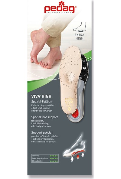 Pedag 189 Viva High Tabanlık 36-46 Pedag 189 Viva High Tabanlık 36-46