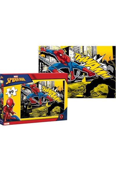 Spider-Man 25*35 99 Parçalı Kutulu Yapboz 1.Model Spider-Man 25*35 99 Parçalı Kutulu Yapboz 1.Model