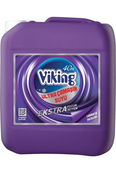 Viking Lavanta Tazeliği Ultra Çamaşır Suyu 4 kg Viking Lavanta Tazeliği Ultra Çamaşır Suyu 4 kg