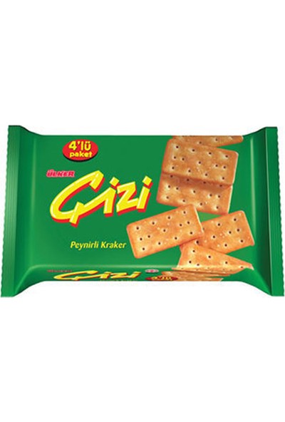Ülker Çizi Kraker 4'Lü 240gr