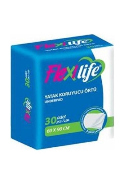Flexilife Yatak Koruyucu Örtü 60X90 30 Luk Paket - 4 Paket-120 Adet Flexilife Yatak Koruyucu Örtü 60X90 30 Luk Paket - 4 Paket-120 Adet
