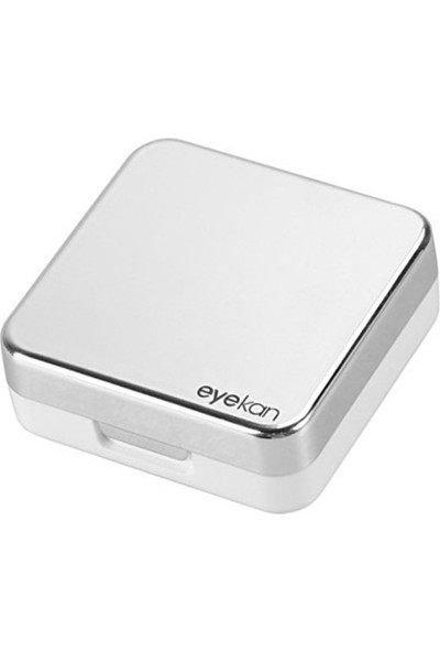 Aynalı Kontakt Lens Kutusu - Gümüş Aynalı Kontakt Lens Kutusu - Gümüş