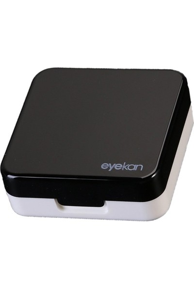 Aynalı Kontakt Lens Kutusu - Siyah Aynalı Kontakt Lens Kutusu - Siyah