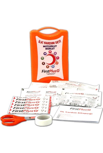 FirstPlus FP 01.102 Bisiklet-Motosiklet İlk Yardım Seti FirstPlus FP 01.102 Bisiklet-Motosiklet İlk Yardım Seti