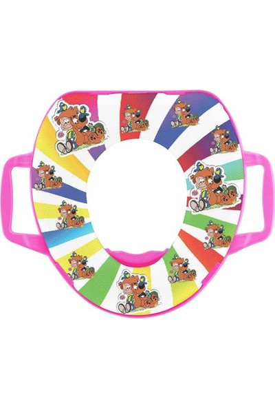 Softy Starlux Çocuk Klozet Adaptörü Pembe