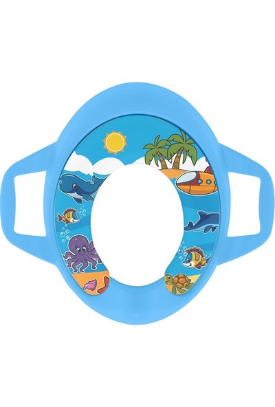 Softy Comfort Kids Klozet Adaptörü Mavi 5021 Softy Comfort Kids Klozet Adaptörü Mavi 5021