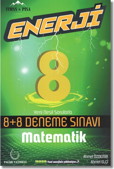 Palme Yayıncılık 8. Sınıf LGS Matematik Enerji 8+8 Deneme