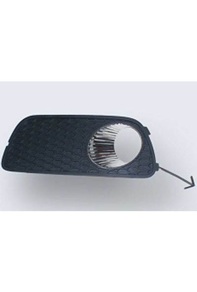 Pleksan Sis Far Çerçevesi Kapağı Sisli Sol Albea 05->