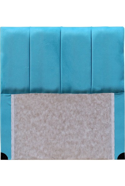 Mobpazar Kamelya Kumaş Baza Başlığı Mavi Tek Kişilik 90 cm Mobpazar Kamelya Kumaş Baza Başlığı Mavi Tek Kişilik 90 cm