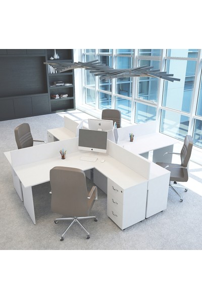 Vena Nil L Workstatıon Dörtlü Çalışma Grubu İstasyonu