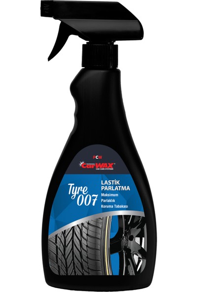 Carwax Rubber Tyre 007 500 ml Lastik Parlatma