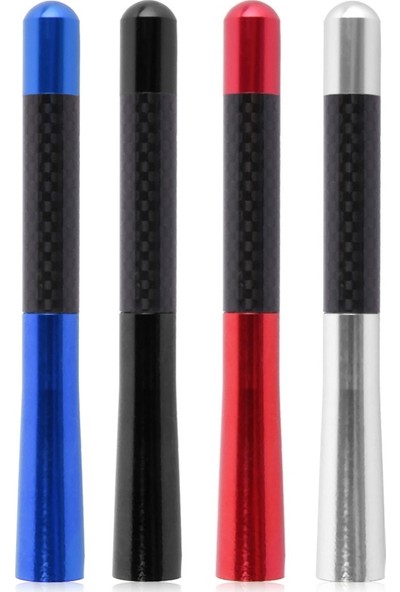 Waxen Mini Cooper Uyumlu Karbon Desenli Çubuk Anten Kısa Anten - Siyah Waxen Mini Cooper Uyumlu Karbon Desenli Çubuk Anten Kısa Anten - Siyah