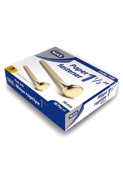Mas Maşa Raptiye 38 Mm (No: 9) (348) (10'Lu Paket)