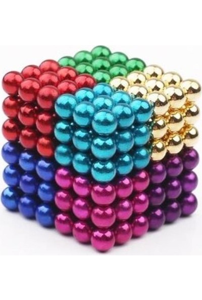 Nts Renkli Manyetik Mıknatıs Toplar 5Mm 216 Adet Neocube Neo Cube Küp Neodymium Nts Renkli Manyetik Mıknatıs Toplar 5Mm 216 Adet Neocube Neo Cube Küp Neodymium