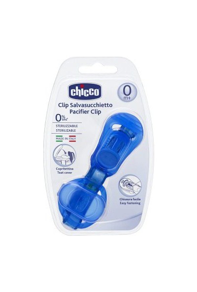 Chicco Emzik Klipsi Mavi