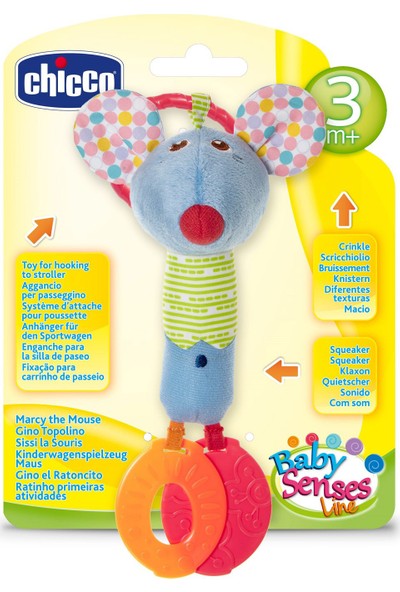 Chicco Sevimli Fare Puset Oyuncağı Chicco Sevimli Fare Puset Oyuncağı