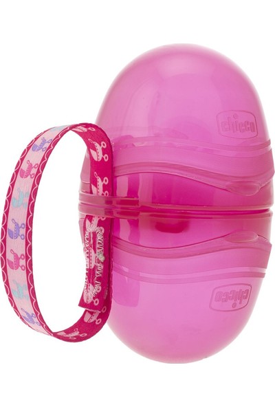 Chicco Çift Emzik Taşıyıcı Pembe Chicco Çift Emzik Taşıyıcı Pembe