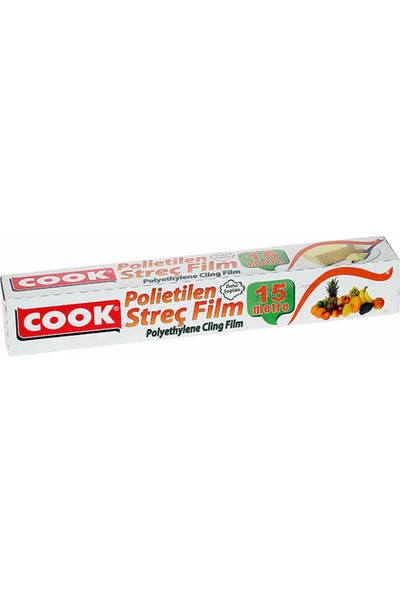 Cook Streç Film 30Cmx15 Mt (Polietilen) Cook Streç Film 30Cmx15 Mt (Polietilen)