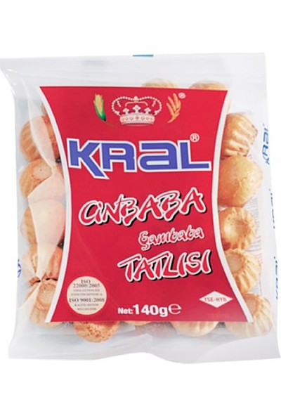 Kral Cinbaba Tatlısı 140gr Kral Cinbaba Tatlısı 140gr
