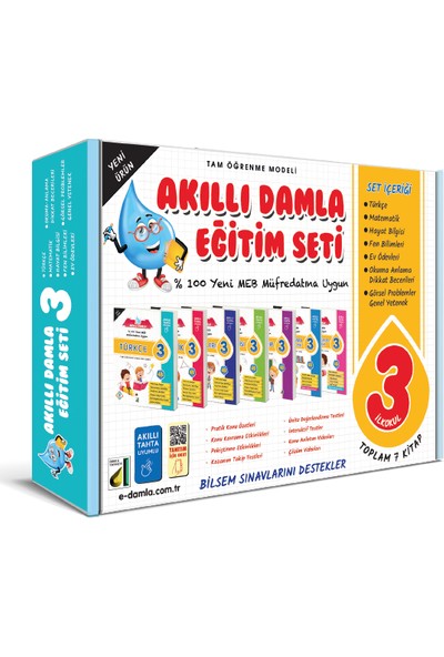 Akıllı Damla Eğitim Seti 3. Sınıf - 2018 Akıllı Damla Eğitim Seti 3. Sınıf - 2018