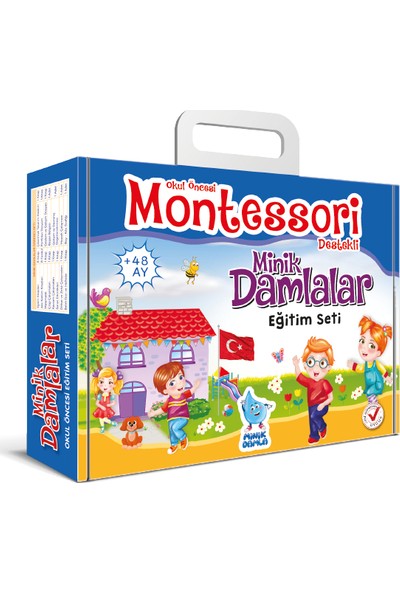 Minik Damlalar Eğitim Seti (Montessori Destekli)