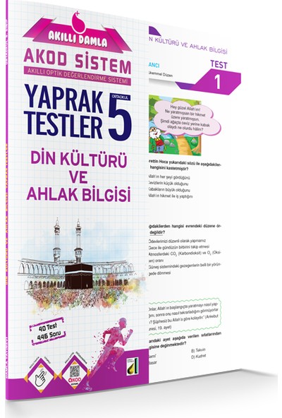 Akıllı Damla Din Kültürü Ve Ahlak Bilgisi Yaprak Testler 5. Sınıf Akıllı Damla Din Kültürü Ve Ahlak Bilgisi Yaprak Testler 5. Sınıf
