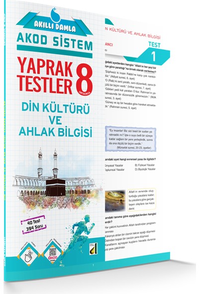 Akıllı Damla Din Kültürü Ve Ahlak Bilgisi Yaprak Testler 8. Sınıf Akıllı Damla Din Kültürü Ve Ahlak Bilgisi Yaprak Testler 8. Sınıf