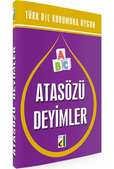 Damla Atasözü Deyimler-Şerif Benekçi