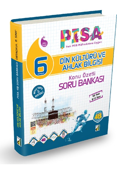 Akıllı Damla Pisa 4B Din Kültürü Ve Ahlak Bilgisi Soru Bankası-6. Sınıf