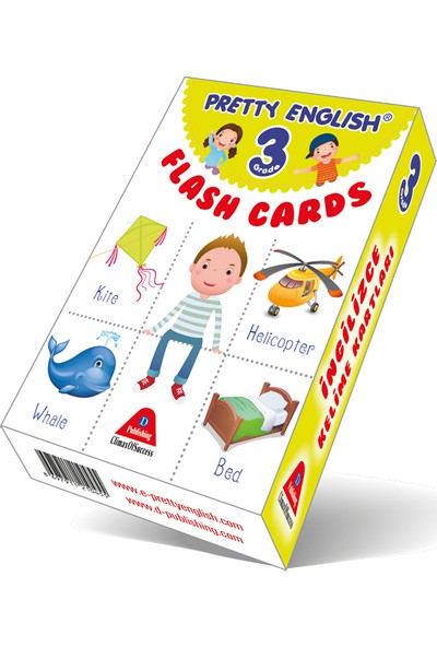 Pretty English Flash Cards / İngilizce Kelime Kartlartı 3. Sınıf