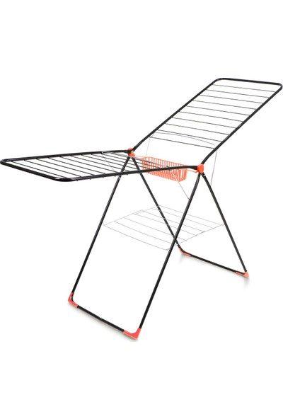 Perilla Rima Çamaşır Kurutmalığı Mandal Sepetli