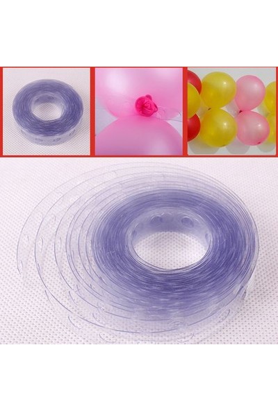 Party Shop Balon Dekorasyon Şerit 5 Metre