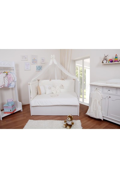 Maya Baby Little Star Uyku Seti 70 x 130 cm Krem Maya Baby Little Star Uyku Seti 70 x 130 cm Krem