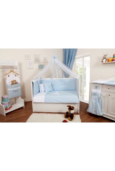 Maya Baby Tooche Uyku Seti 60 x 120 cm Mavi Maya Baby Tooche Uyku Seti 60 x 120 cm Mavi