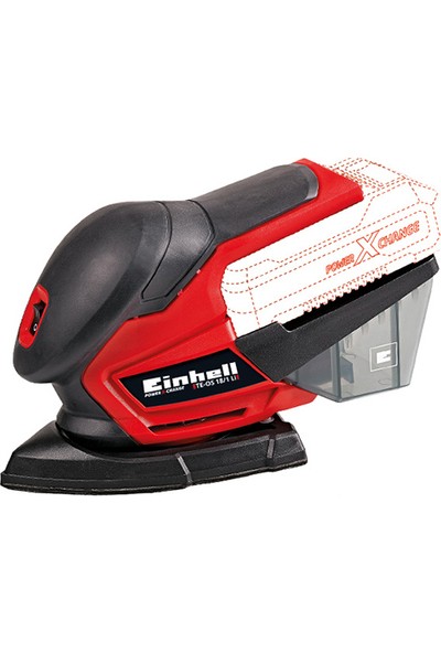 Einhell PXC Akülü Üçgen Zımpara Einhell TE-OS 18/1 - Solo