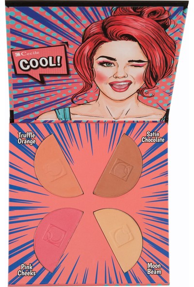 Cecile Ceekshadow Palette 01