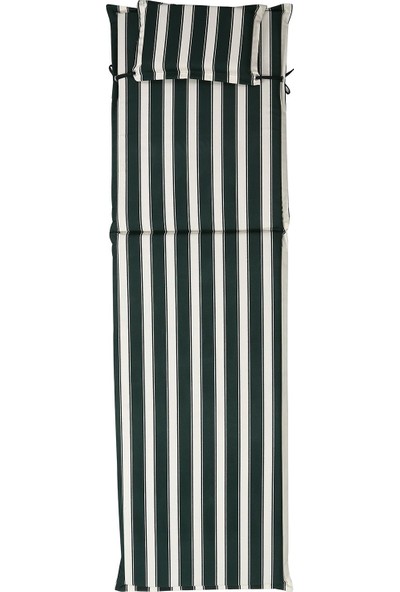 Akrilik Yastıklı Şezlong Minderi Ysl Beyaz