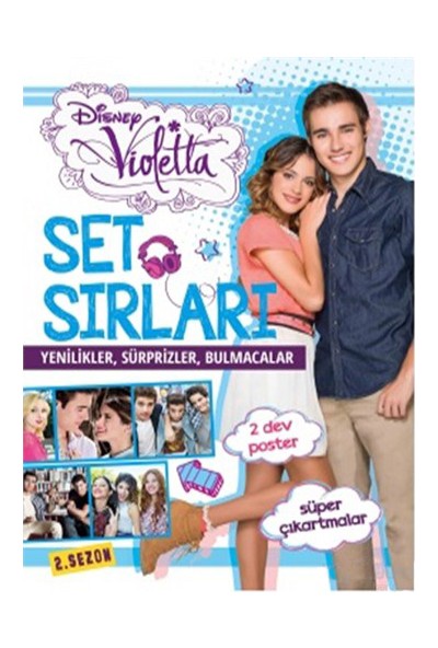 Violetta Set Sırları 2 (Yenilikler, Süprizler,Bulmacalar)-Kolektif Violetta Set Sırları 2 (Yenilikler, Süprizler,Bulmacalar)-Kolektif