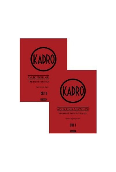 Kadro (2 Cilt Takım)-Kolektif