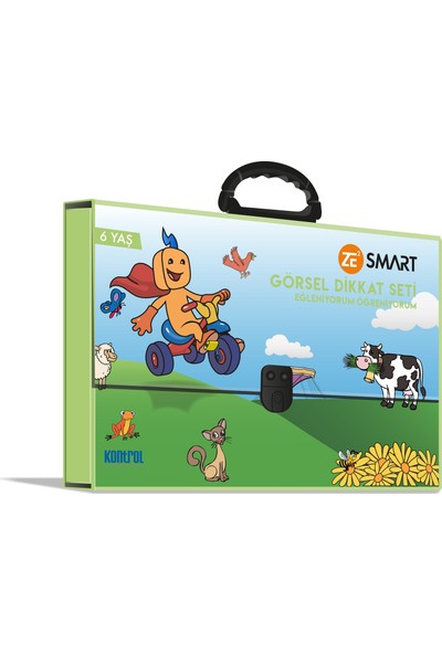 6 Yaş Zekare Smart Görsel Dikkat Seti (10 Kitap + 1 Kontrol Paneli) 6 Yaş Zekare Smart Görsel Dikkat Seti (10 Kitap + 1 Kontrol Paneli)
