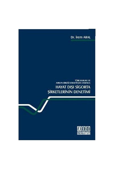 Hayat Dışı Sigorta Şirketlerinin Denetimi-İrem Aral Hayat Dışı Sigorta Şirketlerinin Denetimi-İrem Aral