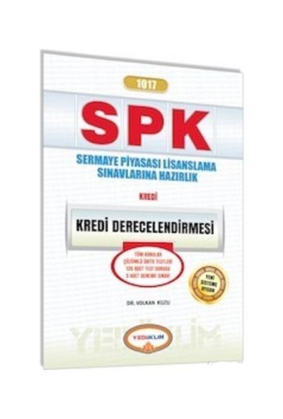 Yediiklim Yayınları SPK 1017 Kredi Derecelendirmesi