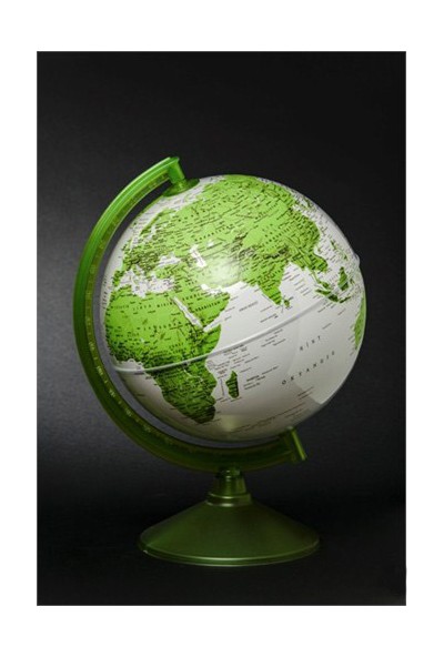 Gürbüz Dünya Küresi 26 cm (Yeşil)