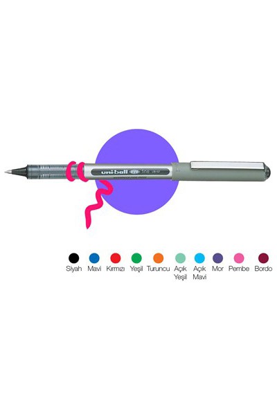 Uni Roller Kalem Eye Ub-157 0.7 Kırmızı Uni Roller Kalem Eye Ub-157 0.7 Kırmızı