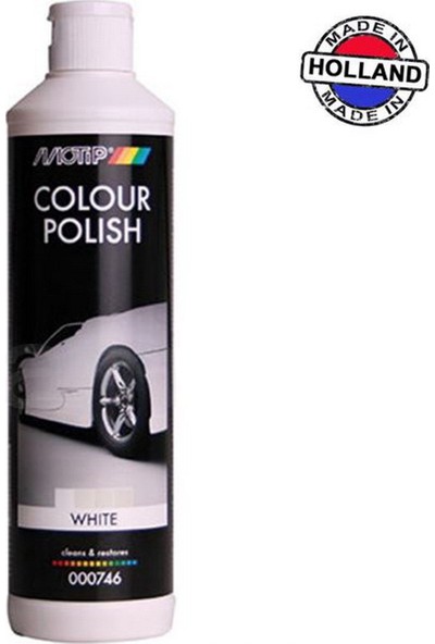 Motip Colour Beyaz Polish Cila 500 Ml. Made In Holland