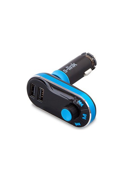S-link SL-FM66 SD/Usb Destekli + 2.1A Usb Şarj Portlu Fm Transmitter S-link SL-FM66 SD/Usb Destekli + 2.1A Usb Şarj Portlu Fm Transmitter