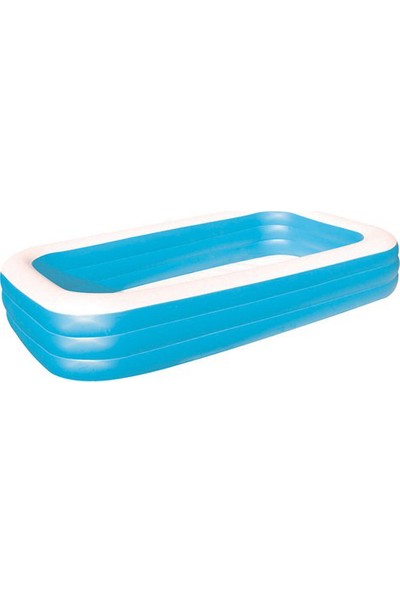 Bestway 54009 Dikdörtgen Şişme Aile Havuzu Seti (305 cm x 183 cm x 56 cm)