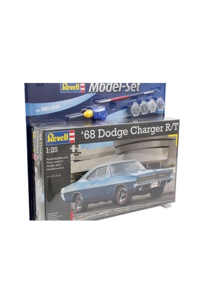 Revell Model Set 1968 Dodge Charger-67188 (Plastik Maket) Revell Model Set 1968 Dodge Charger-67188 (Plastik Maket)