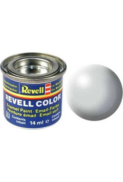 Revell-32371 Açık Gri İpek Plastik Maket Boyası (Yağlı Boya)