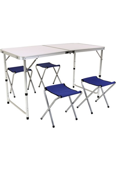 Joystar Katlanır Piknik/Kamp Masası Seti Çanta Tipi (4 Taburesiyle Birlikte) Joystar Katlanır Piknik/Kamp Masası Seti Çanta Tipi (4 Taburesiyle Birlikte)